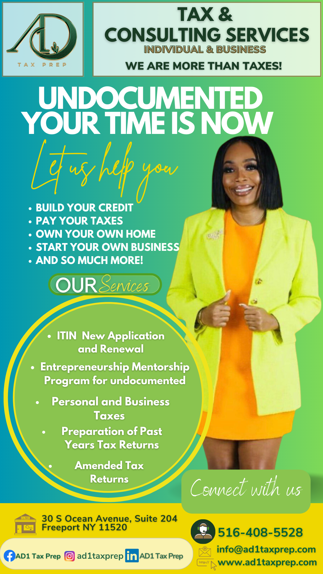 ITIN — AD1 TAX PREP