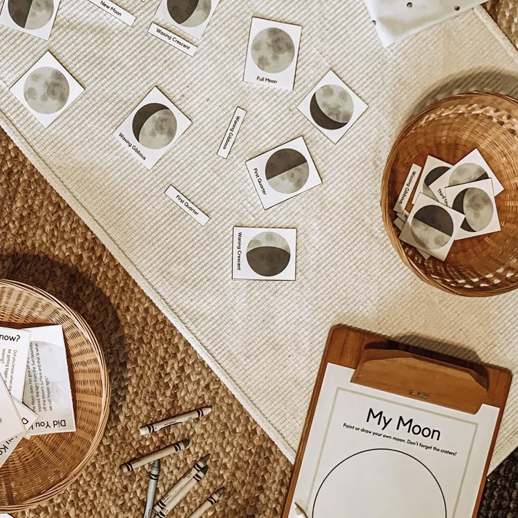 The Moon and Phases Unit and Resources — liza dora books