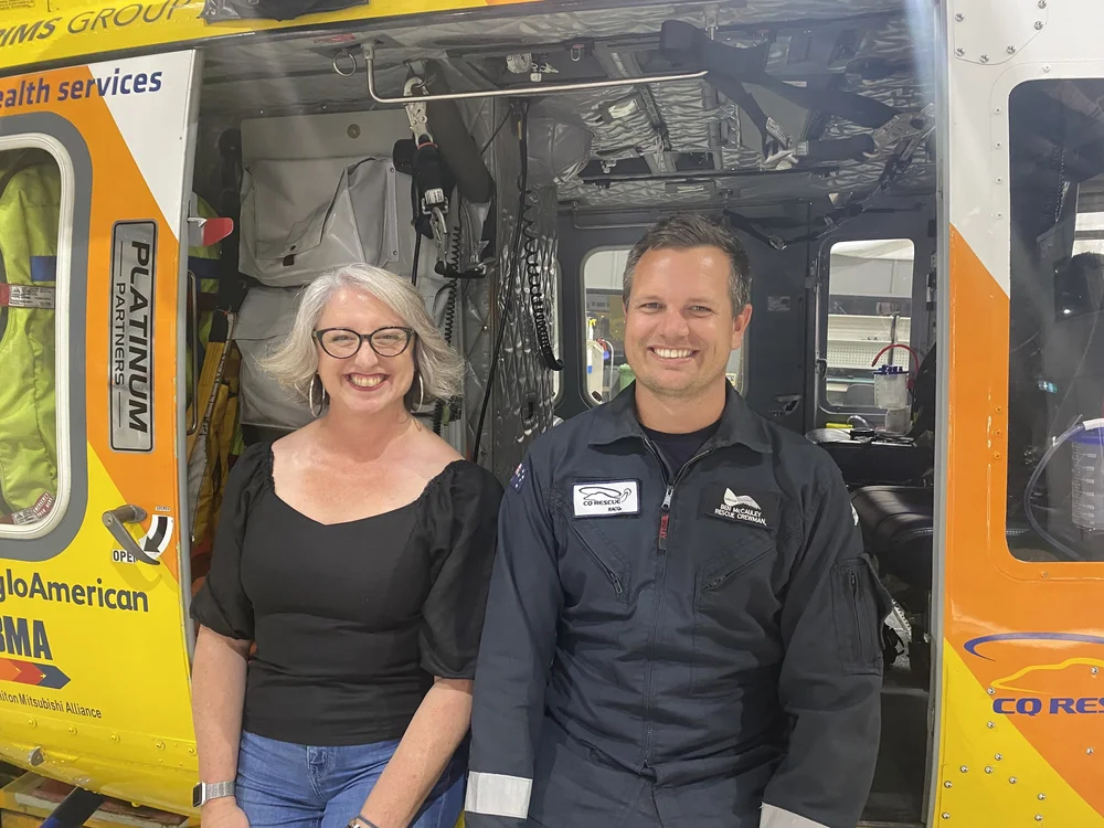CHOPPER CREWMAN HONOURED WITH BRAVERY COMMENDATION — BMA CQ Rescue