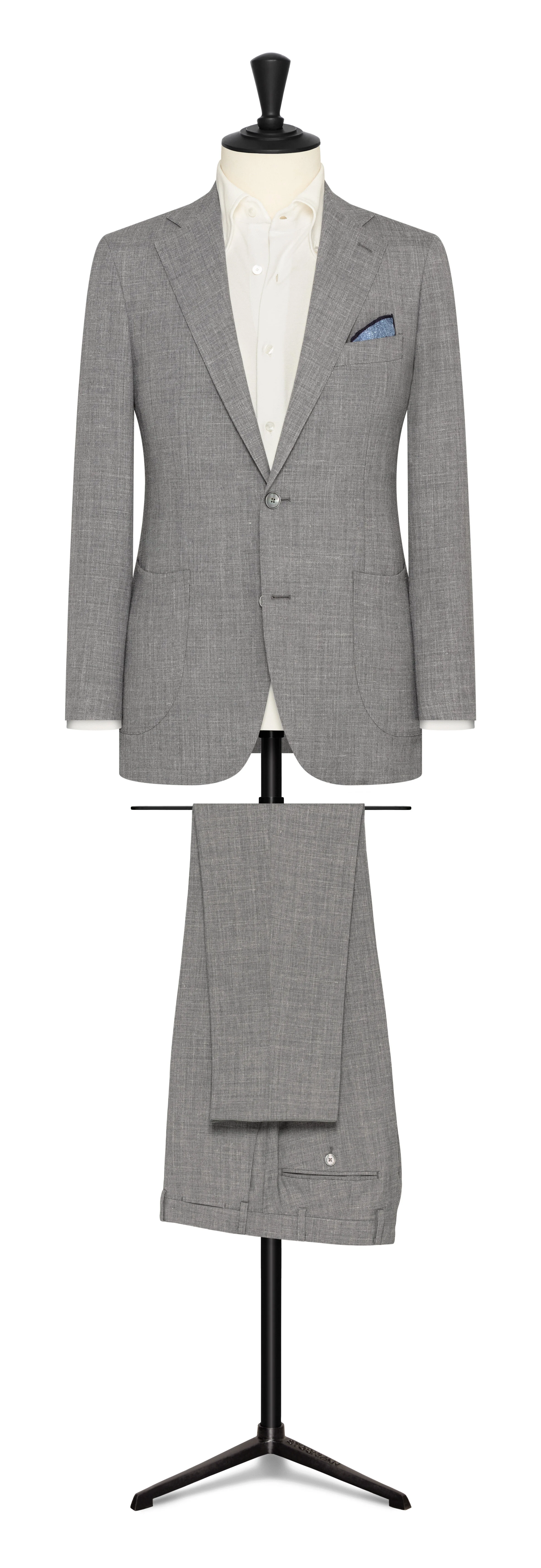 Custom grey suits — Hall Madden