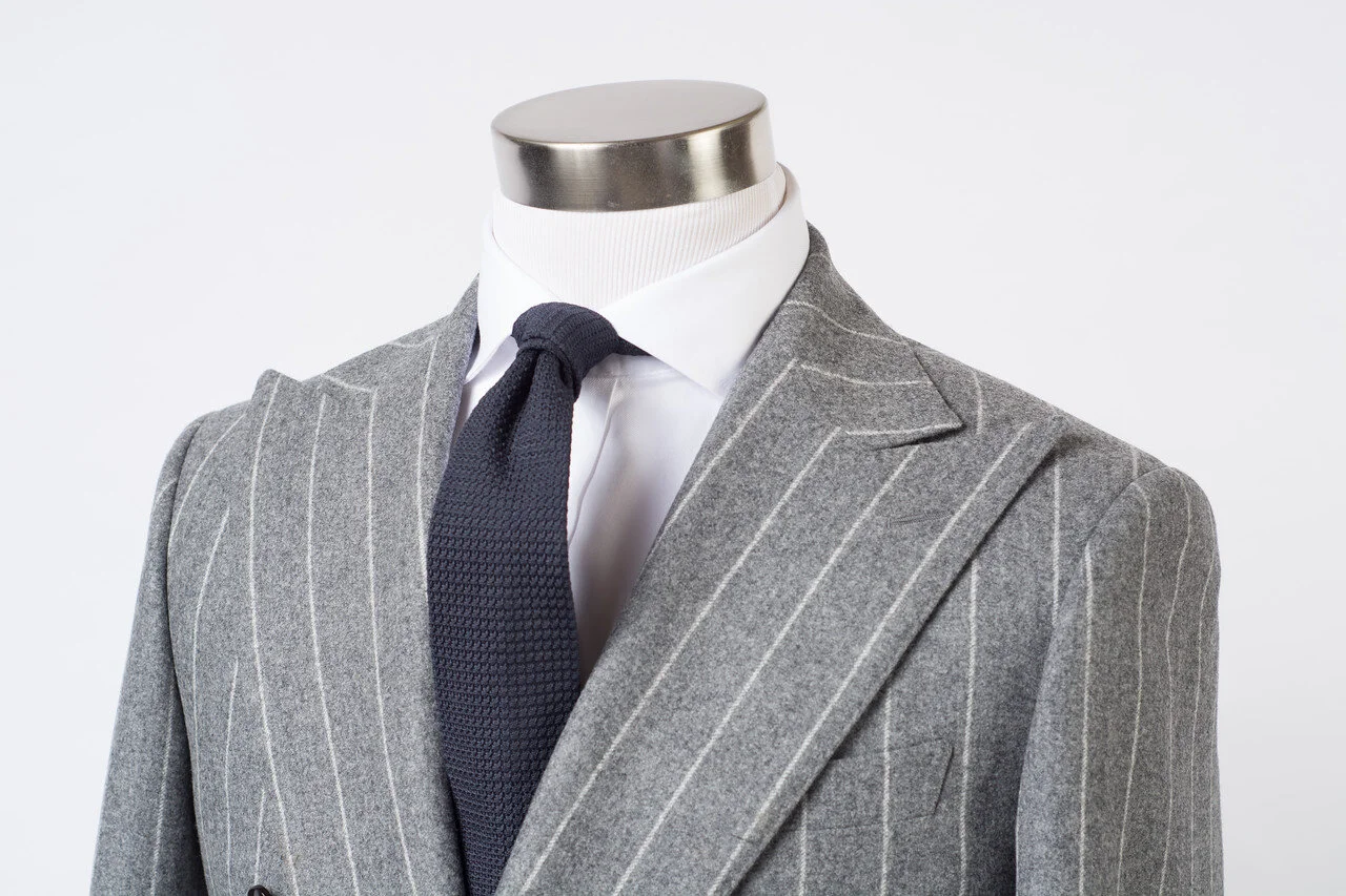 Custom pinstripe suit — Hall Madden