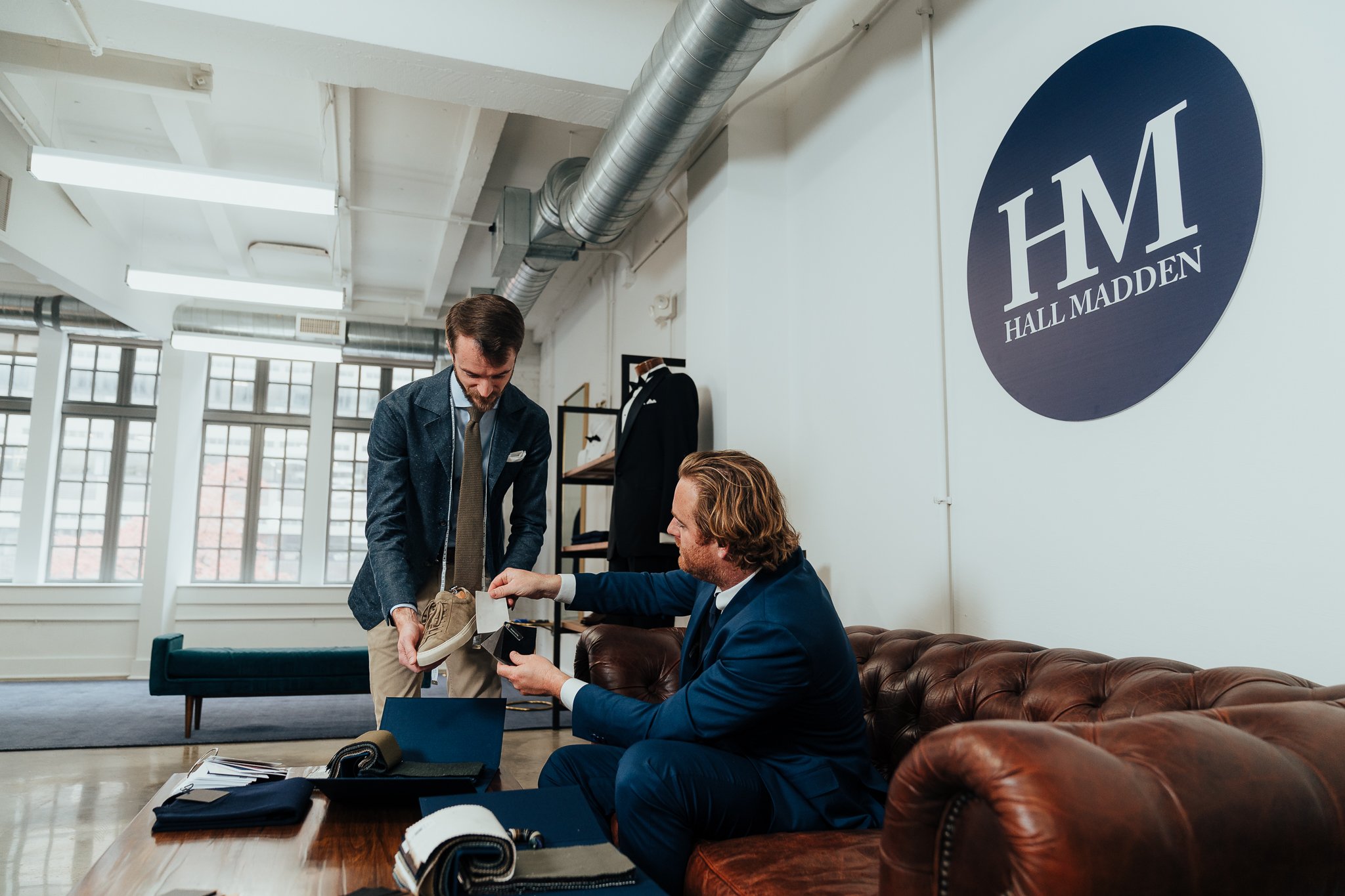 Men's Custom Luxury Suits Washington DC — Hall Madden