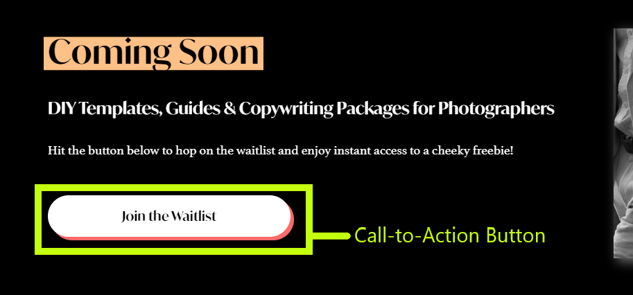 Effective Call-to-Action (CTA) Buttons for Photography Websites ...