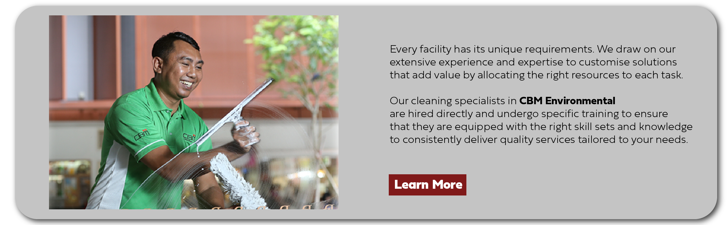 Services — CBM Pte Ltd