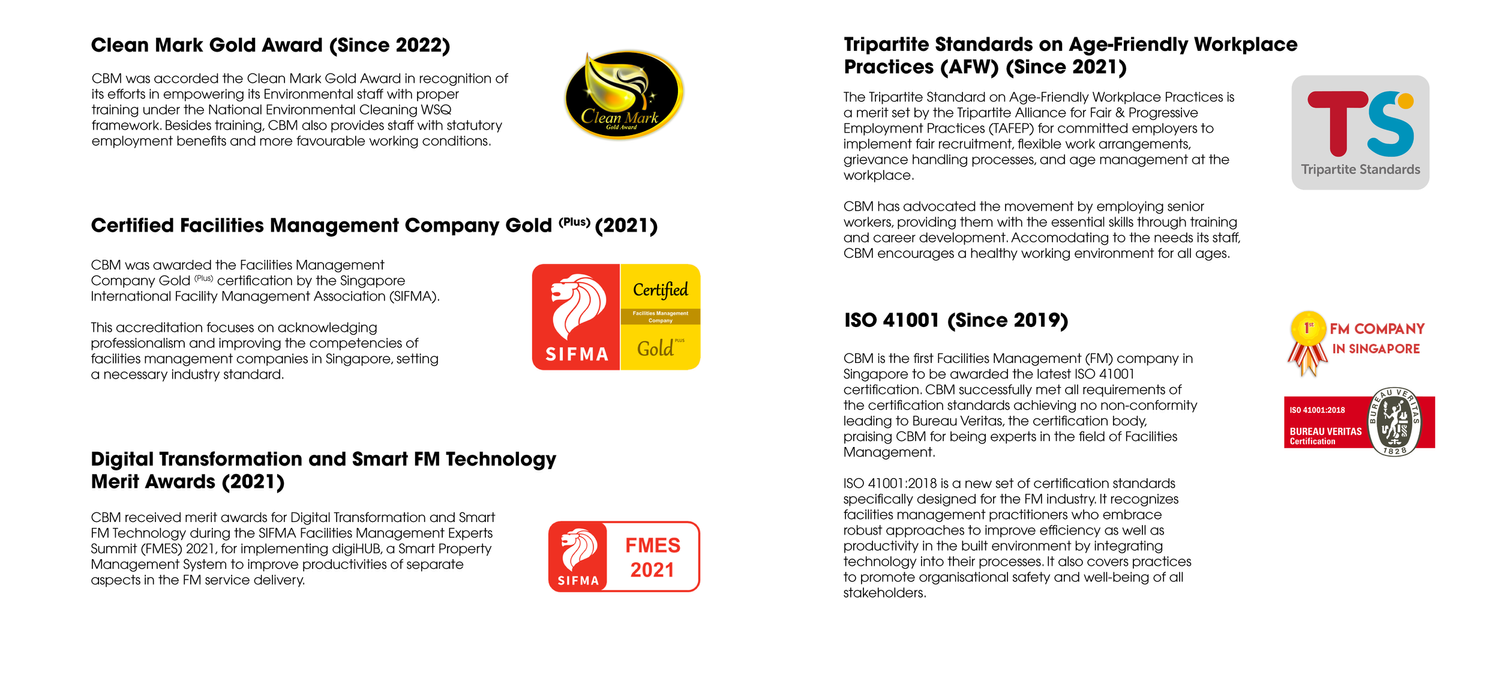 Our Accolades — CBM Pte Ltd