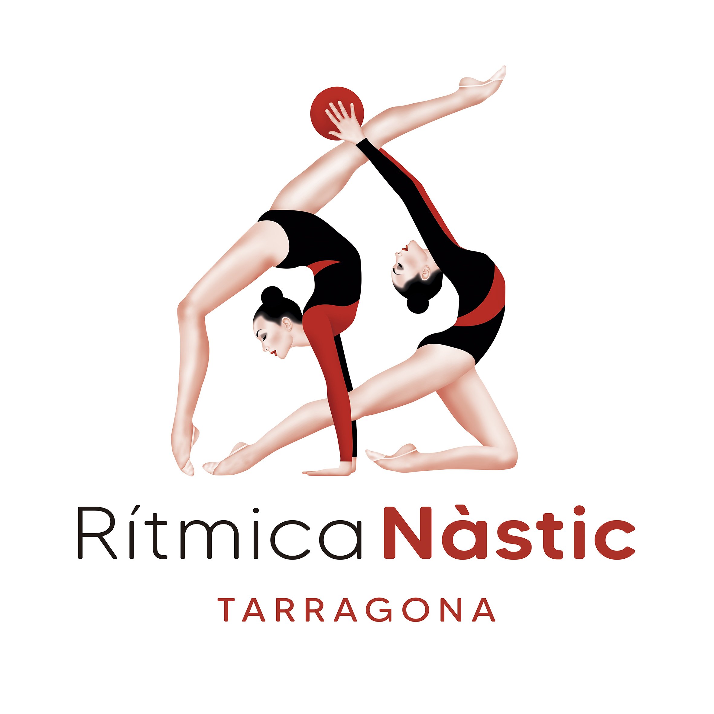Design and illustration for rhythmic gymnastics clubs. Logos, posters ...