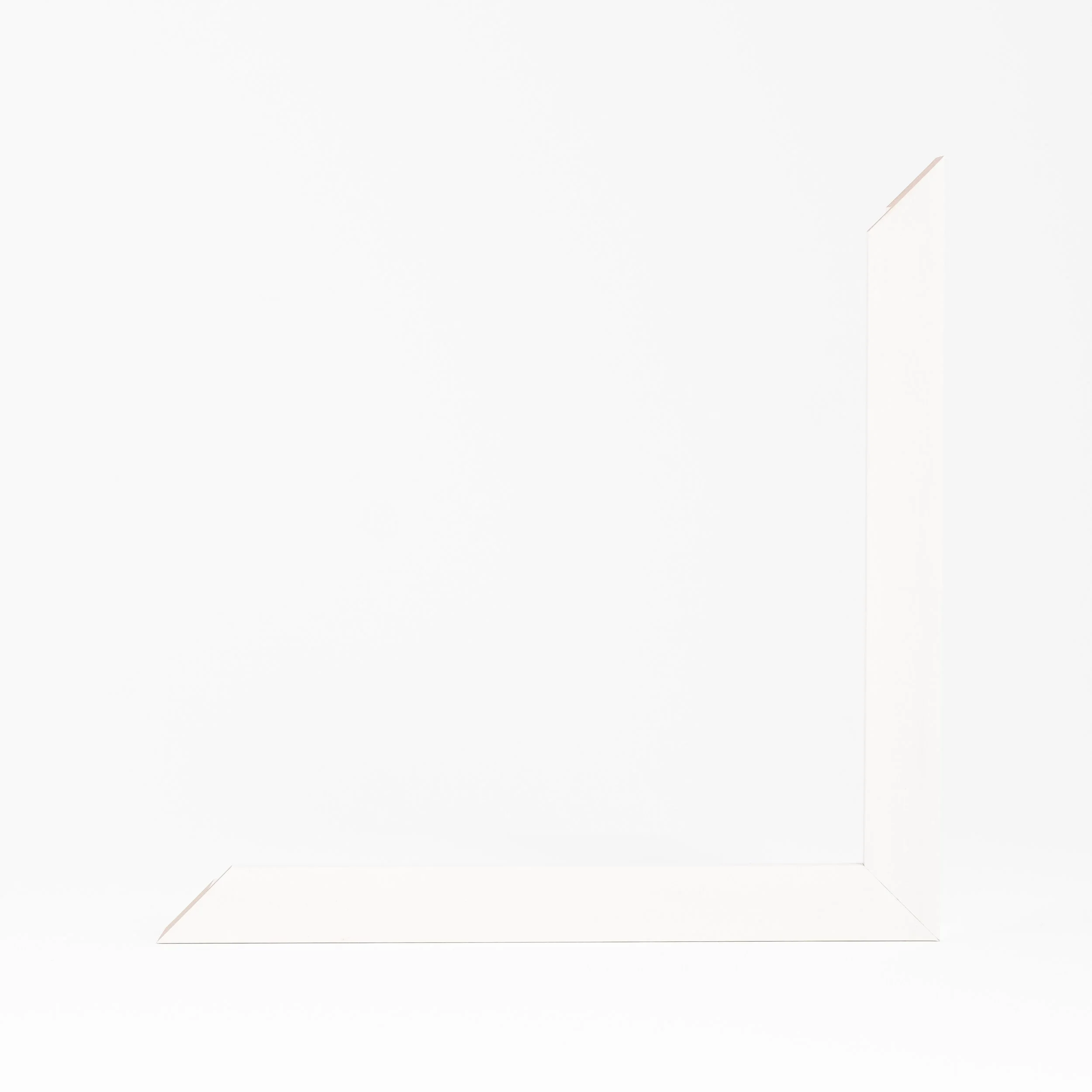 White Maple .75" Frame Corner — MUSEA Lab