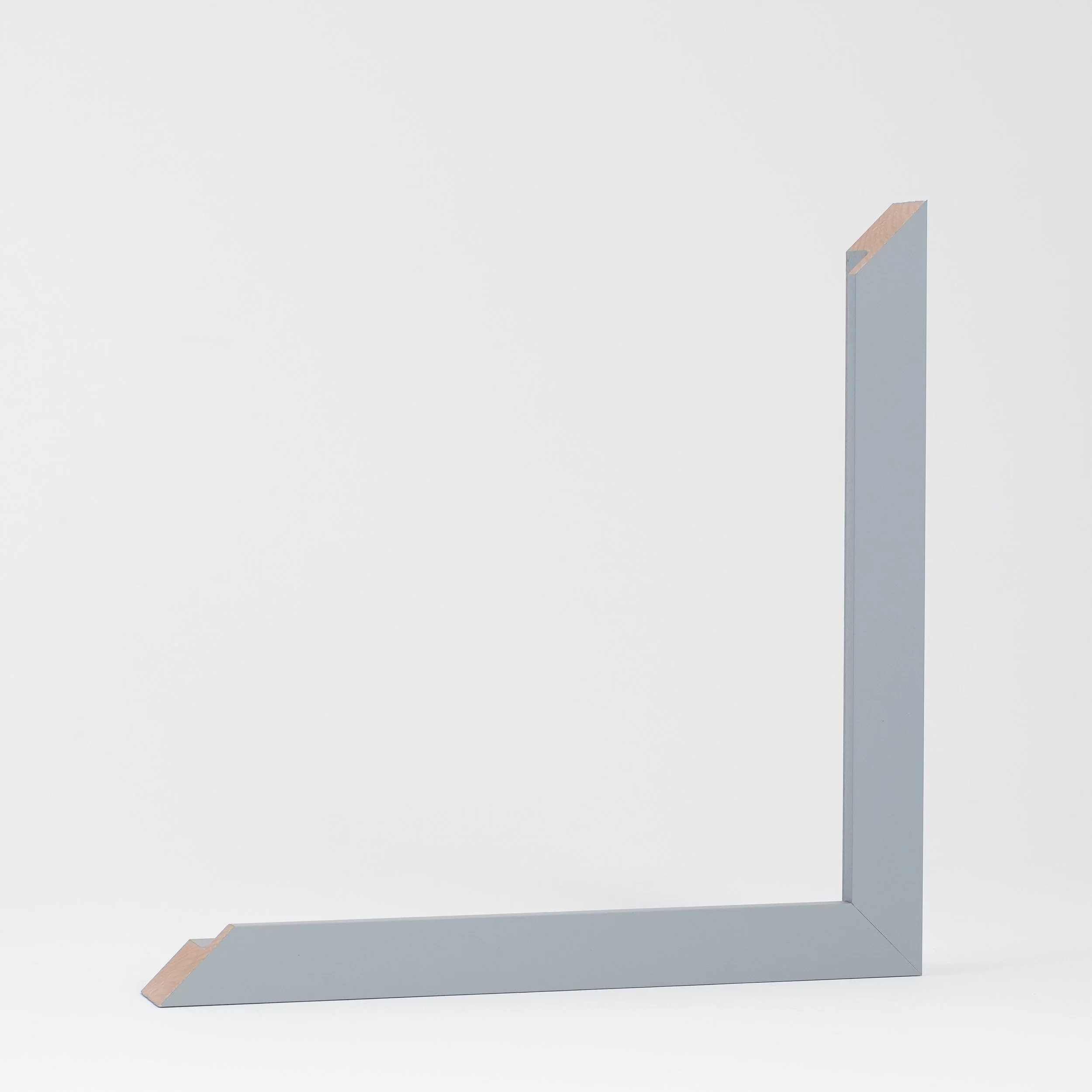Light Grey Maple .75" Frame Corner — MUSEA Lab