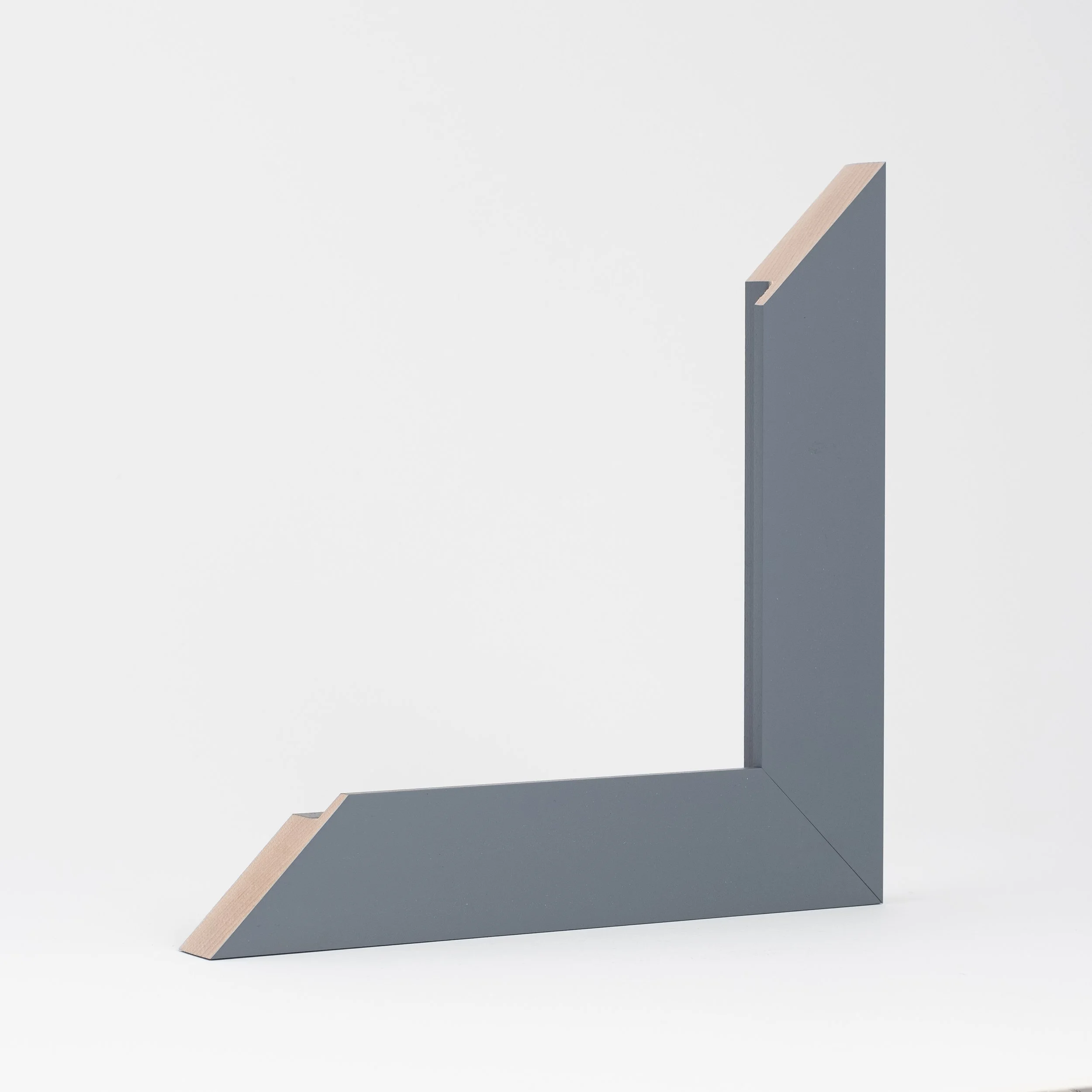 Light Grey Maple 1.5" Frame Corner — MUSEA Lab
