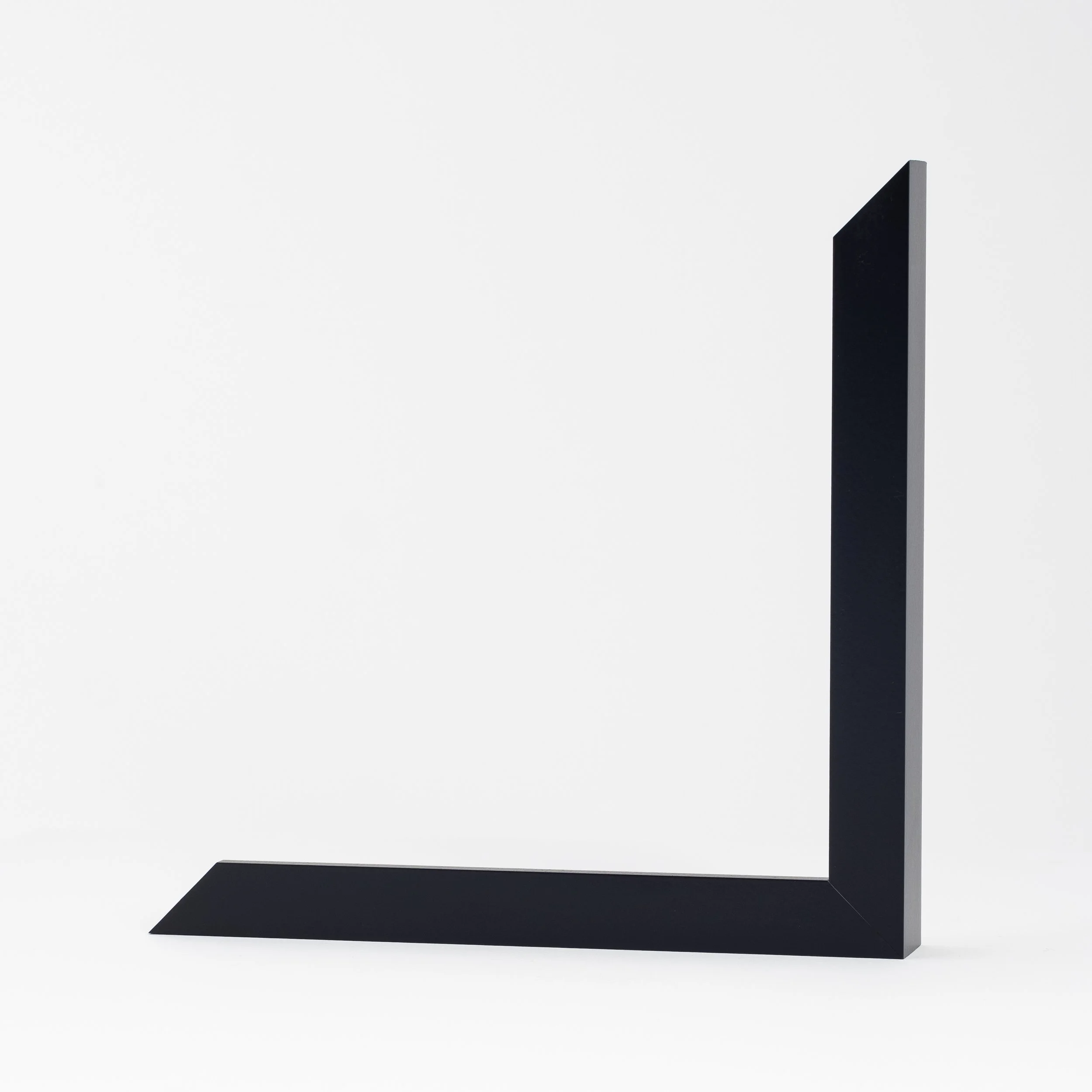 Satin Black Maple .75 "Frame Corner — MUSEA Lab