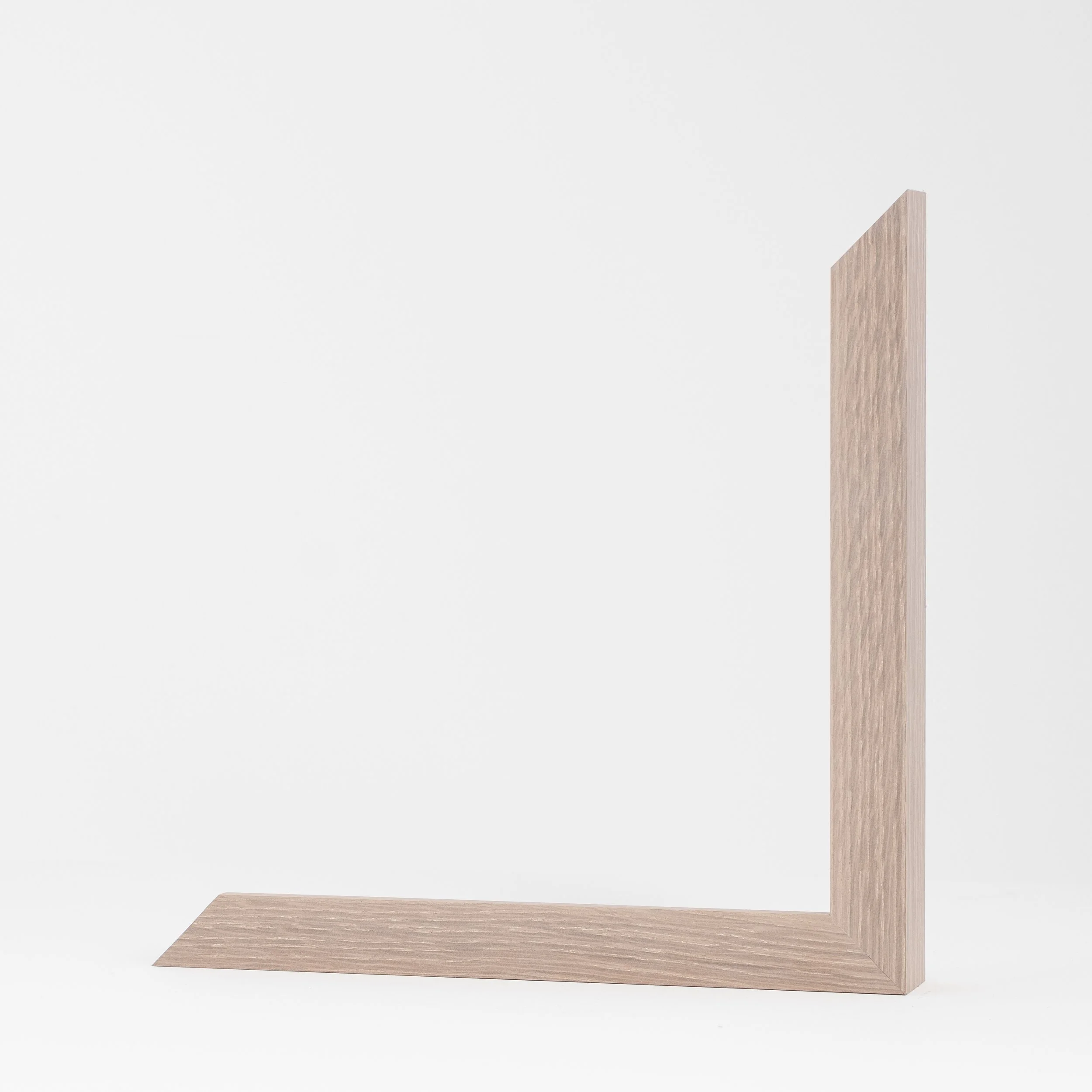 Bleached White Oak .75" Frame Corner — MUSEA Lab