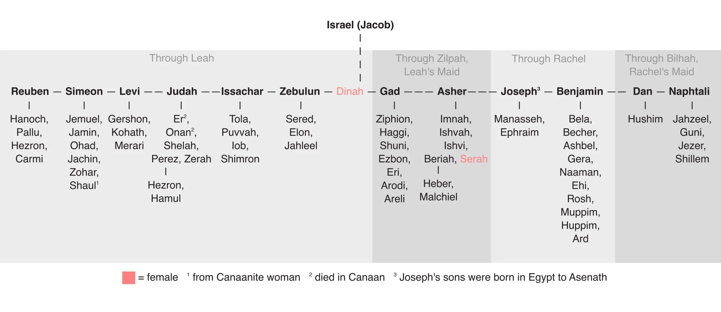 Genesis 46 (Simple Bible) — Mind Meets God