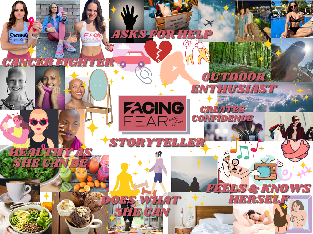 My Cancer Vision Board — Facing Fear