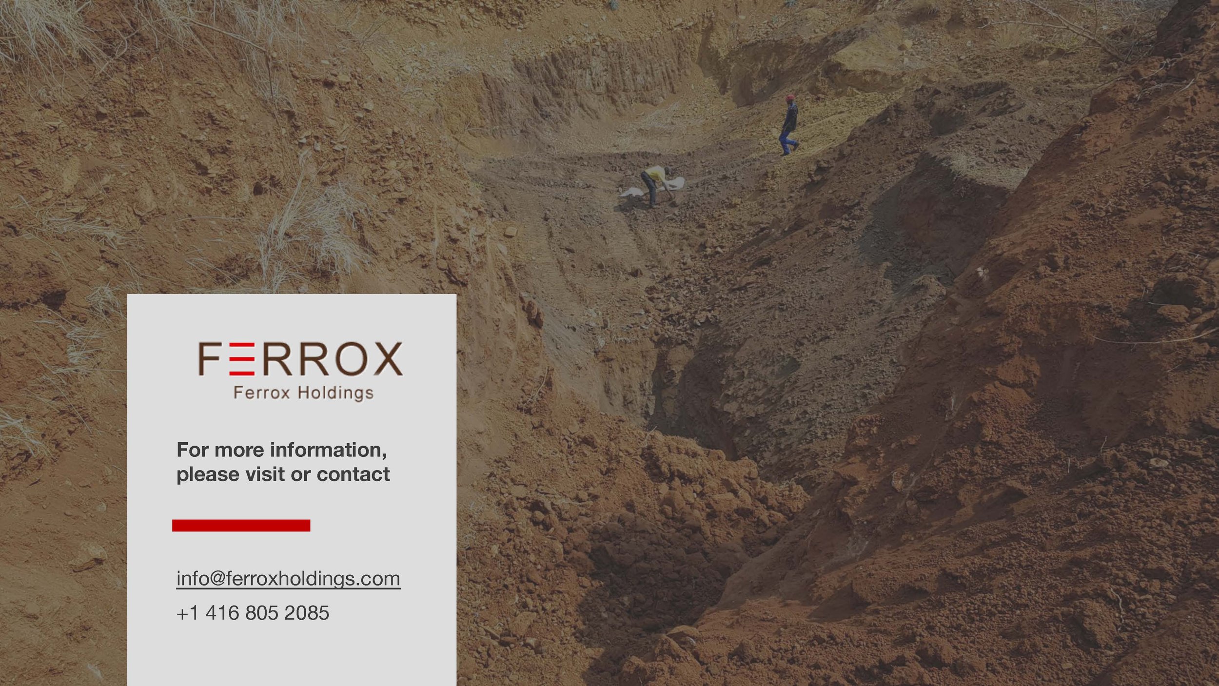 General 1 — Ferrox Holdings