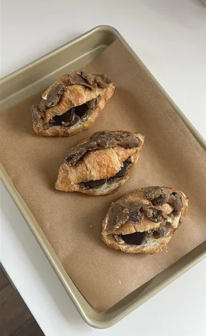 Current Sweet Treat Obsession: Cookie Croissants — SNOBBISH
