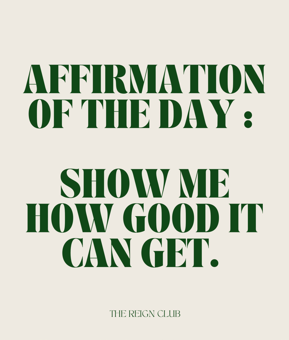 Good Vibes & Affirmations to Start the Week — SNOBBISH