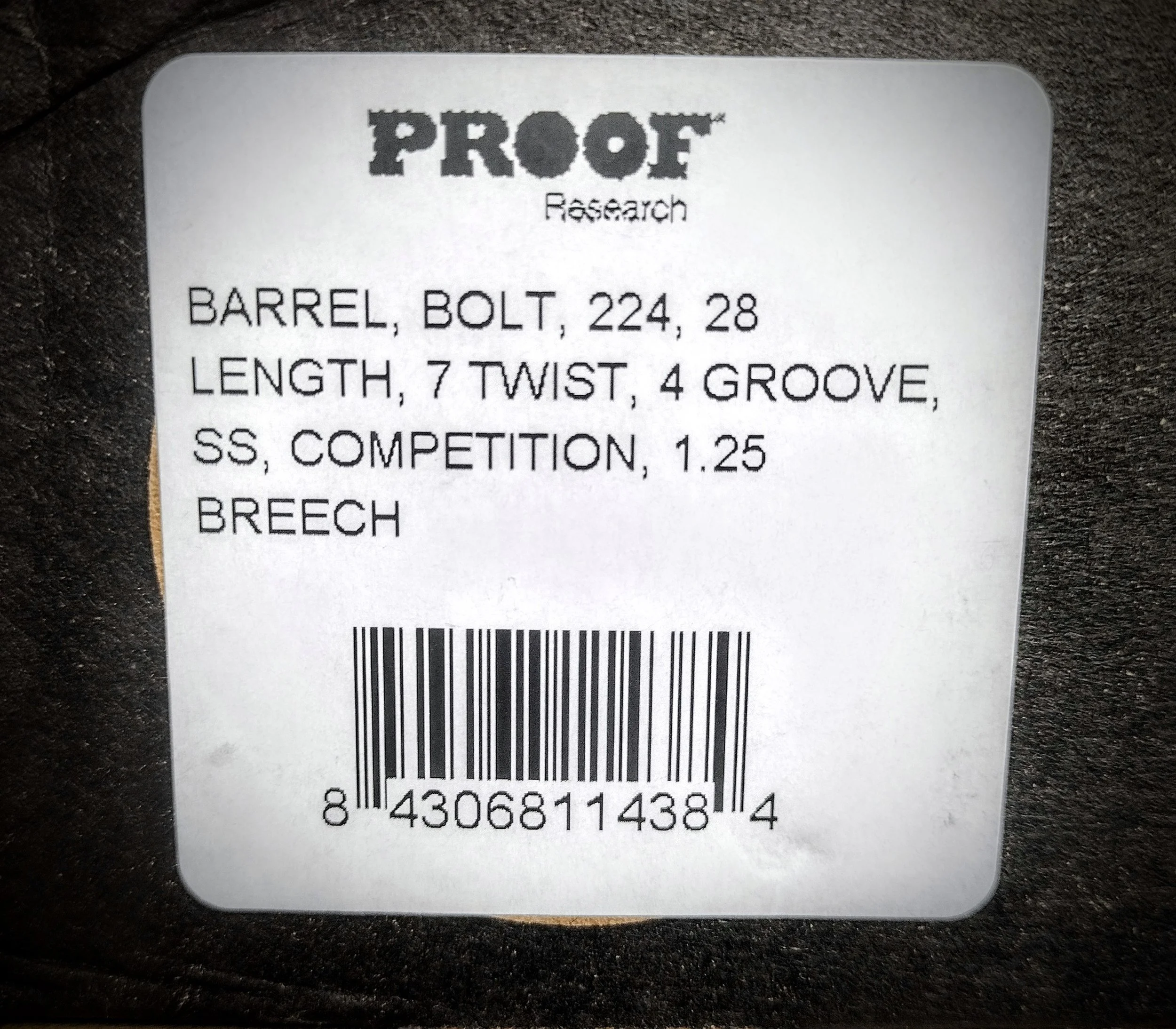 Barrel Work — Fisher T and C