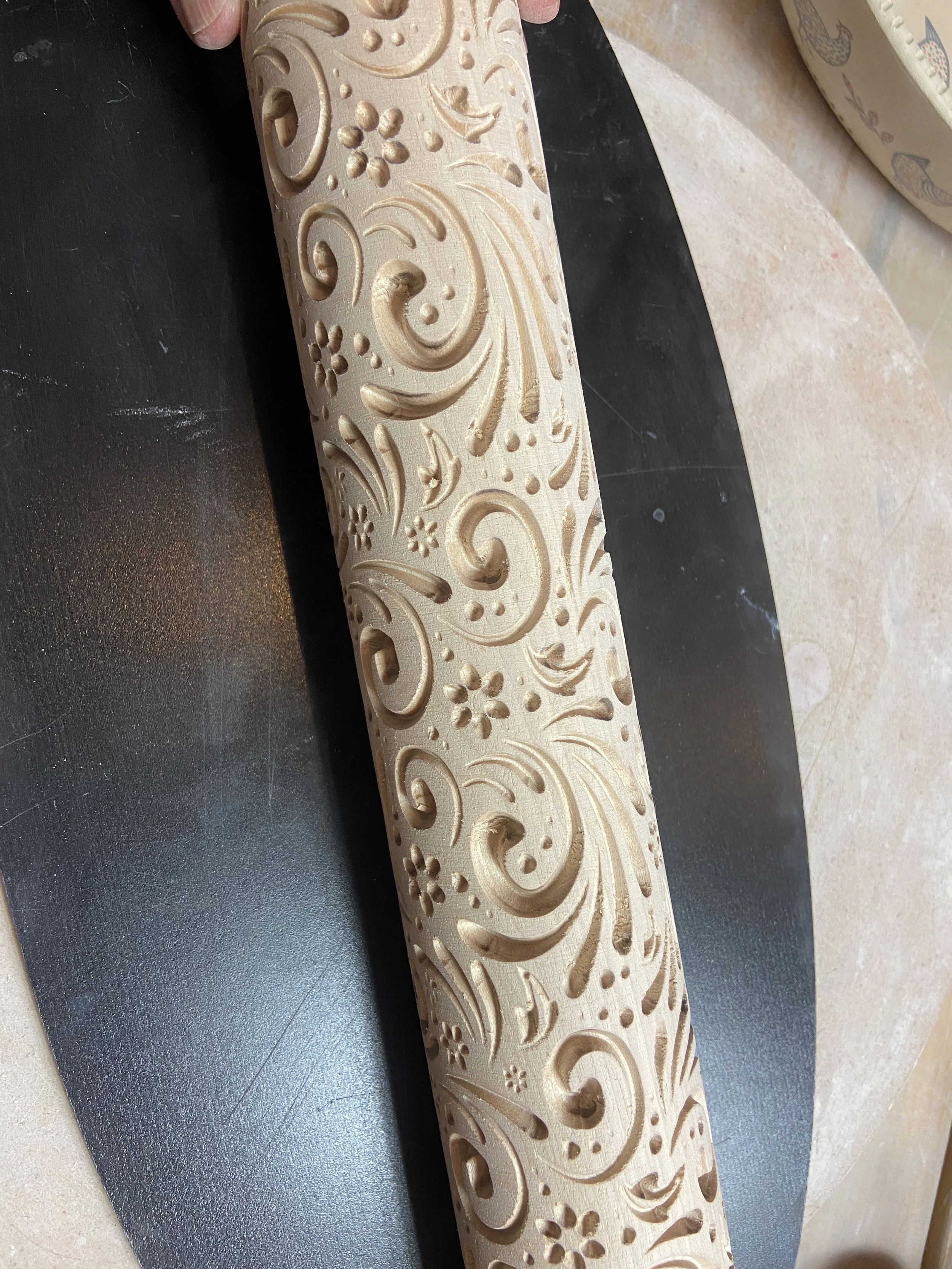 3D Carved Rolling Pins — Sharon Hoppe Designs