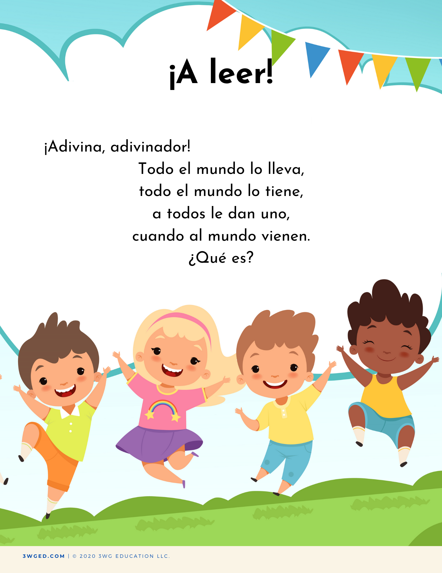 El Español y Yo: Kínder — 3WG