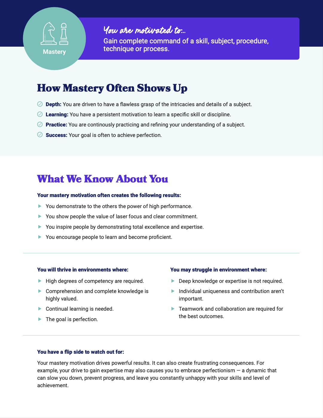Motivation Code™ / MCode Assessment & Coaching — Story Solutions — Coaching & Strategy