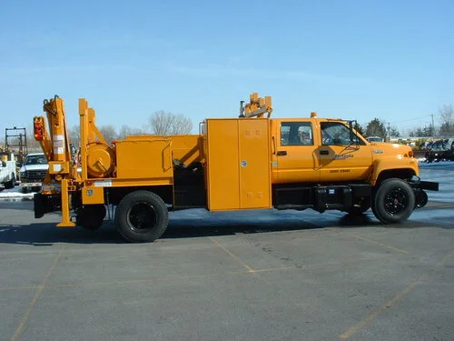 Crew Cab Boom Trucks — Tartaglia Railroad Services