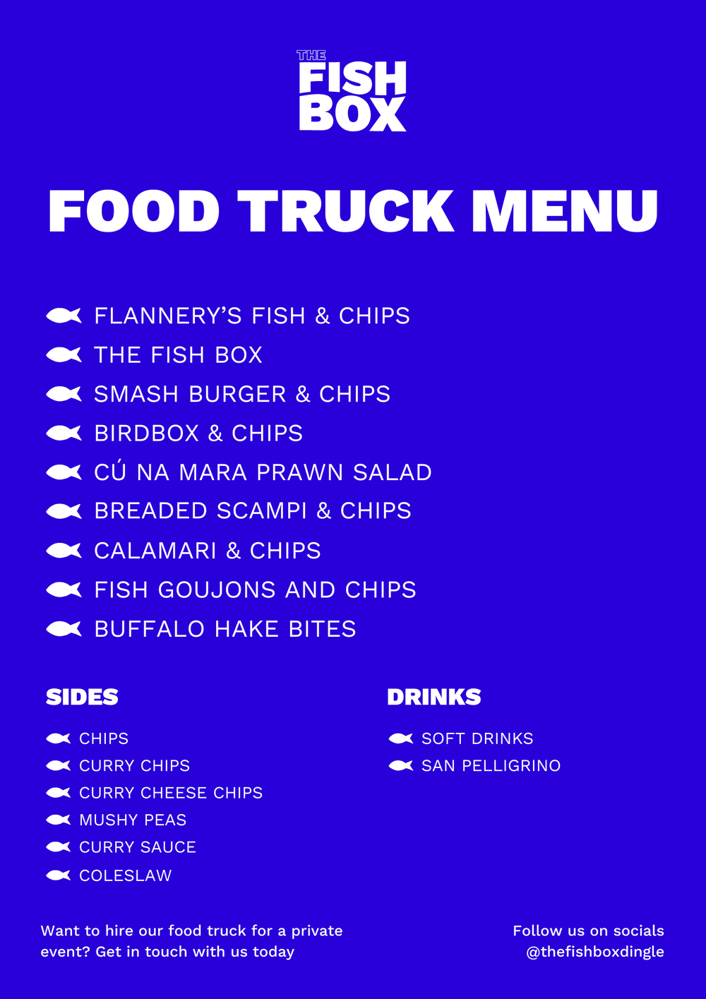 Menu — The Fish Box