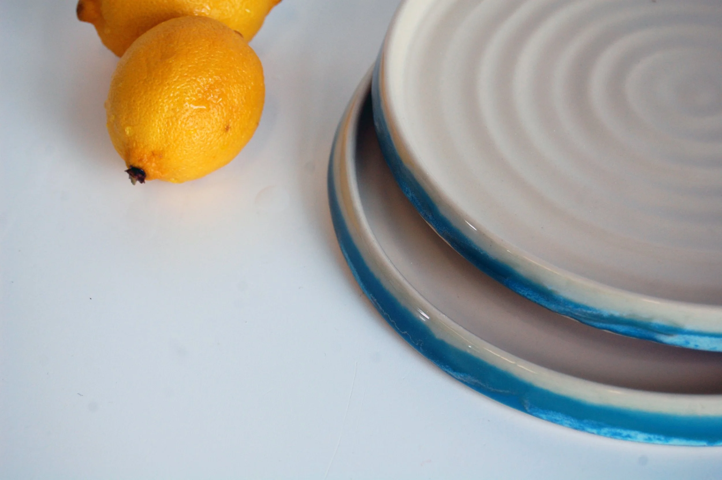 Dinner plate handmade in Ireland — Fiona Shannon Ceramics