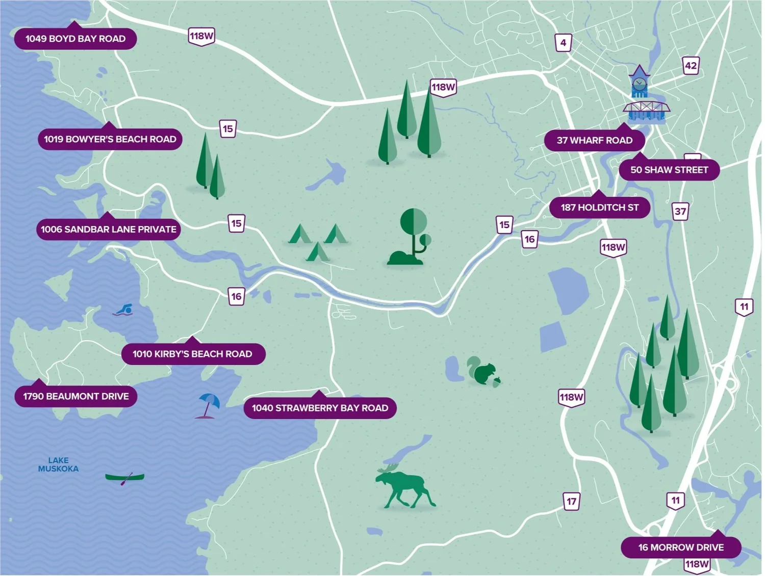 Launch Map — Visit THE BRIDGE