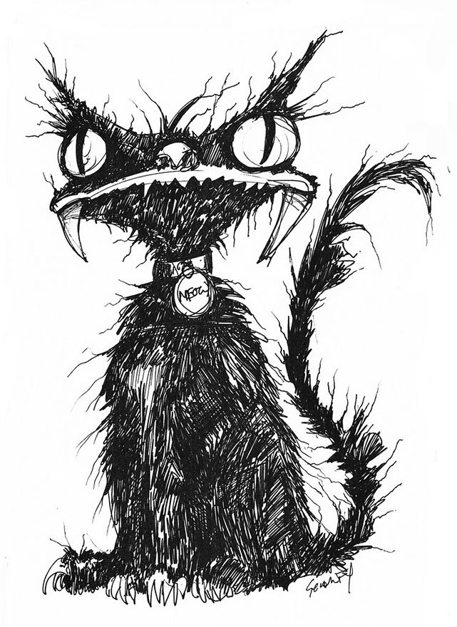 Gizmo Scraggy Cat - The C Word Mag