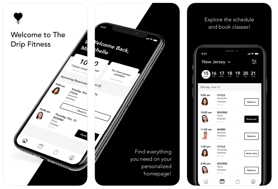 account — THE DRIP FITNESS