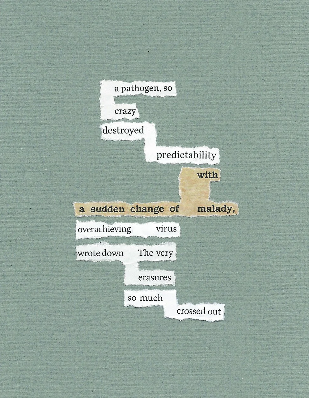 Found-word Collage Poems — Mercurius