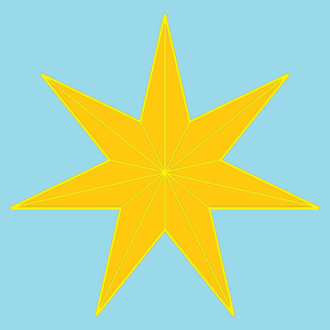 The mystery of the seven-pointed star — Mercurius
