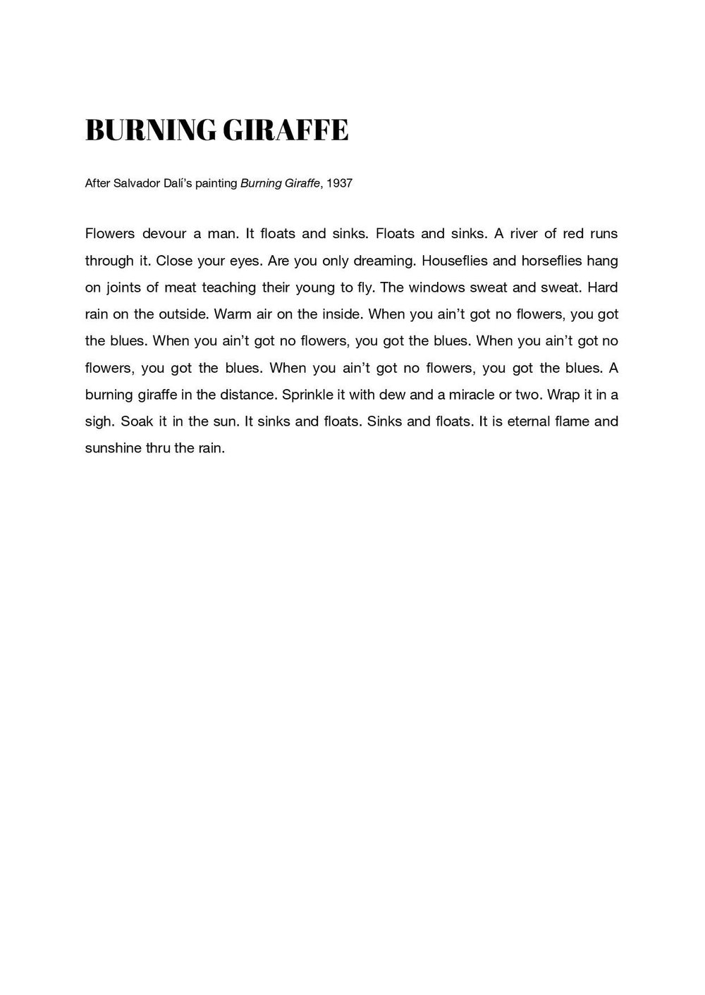 A Selection of Surreal-Absurd Poems from The Green Monk — Mercurius
