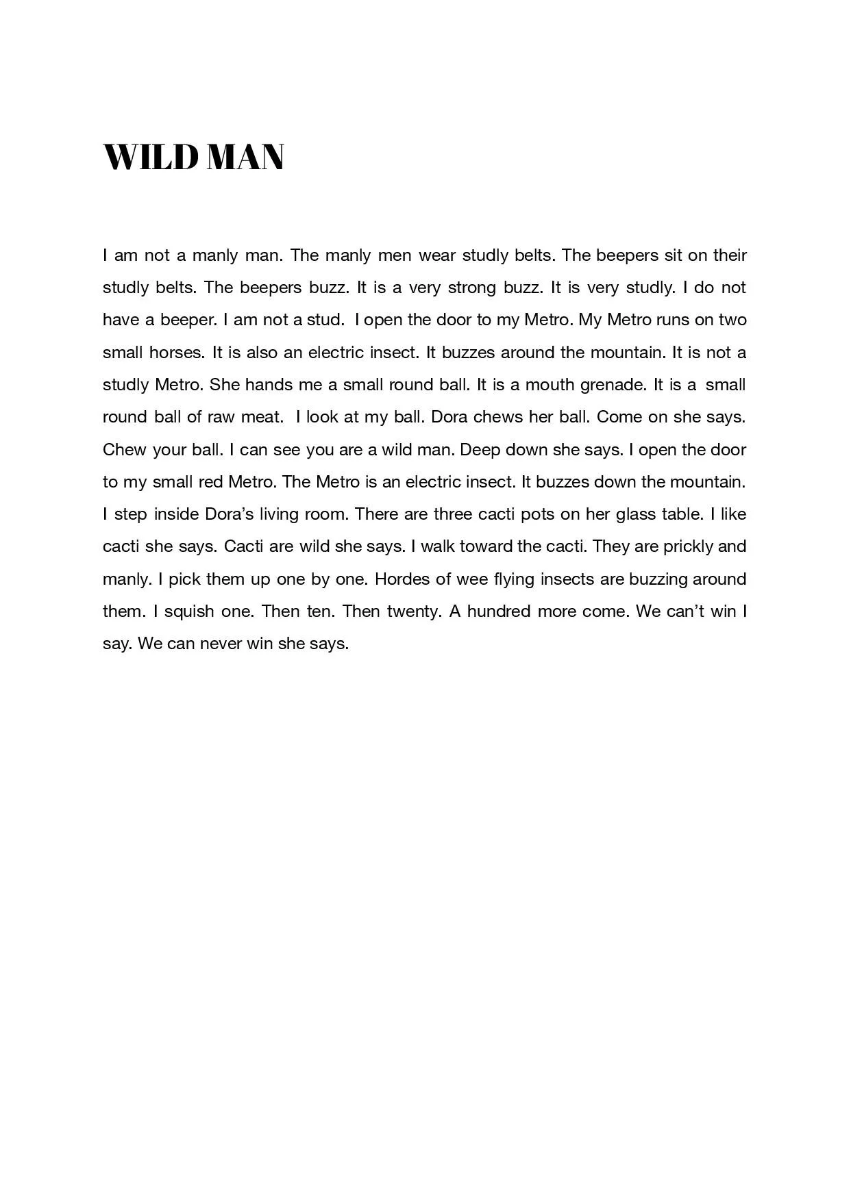 A Selection of Surreal-Absurd Poems from The Green Monk — Mercurius