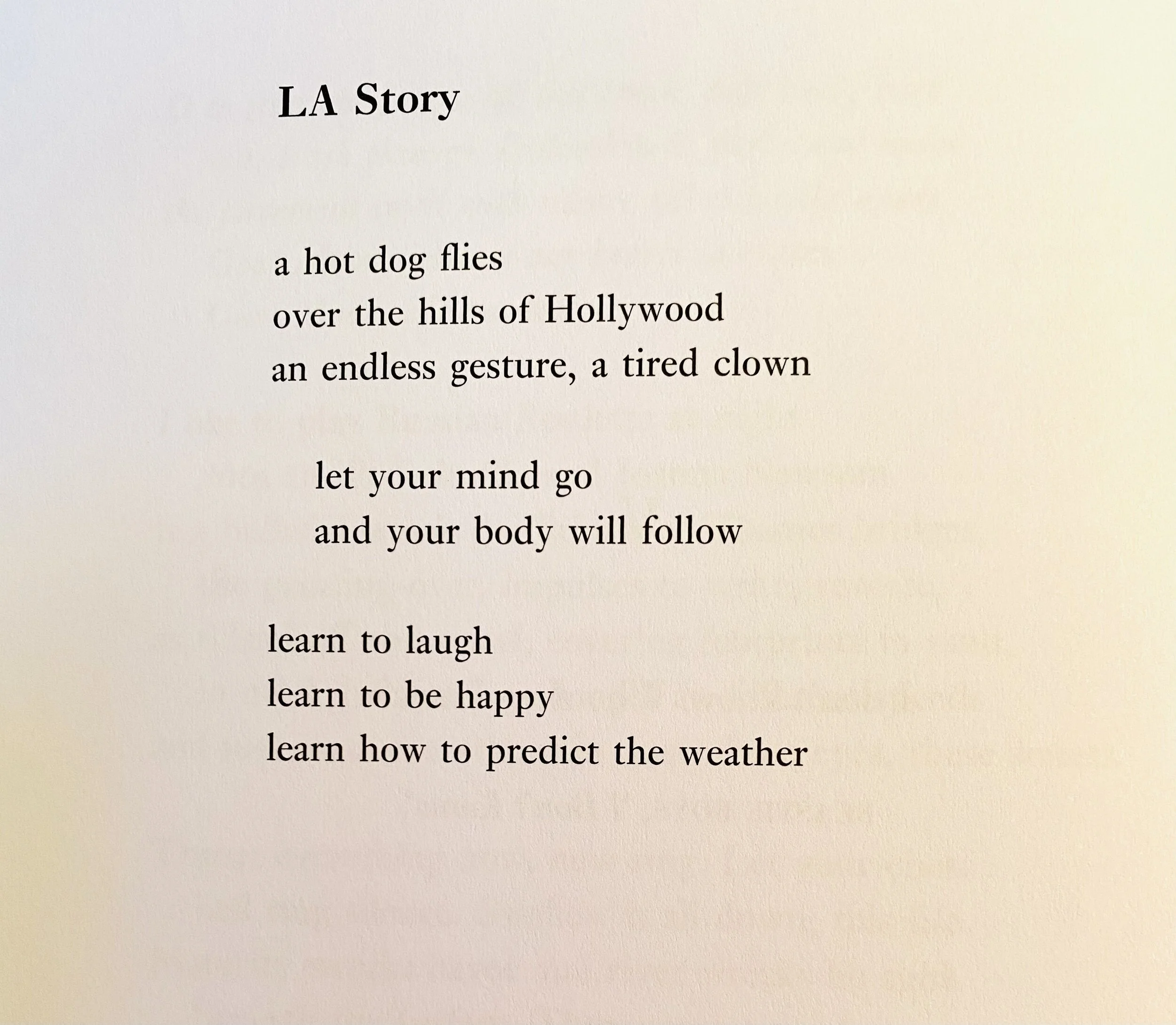 A Selection of the Poetry of Chrissy Williams — Mercurius