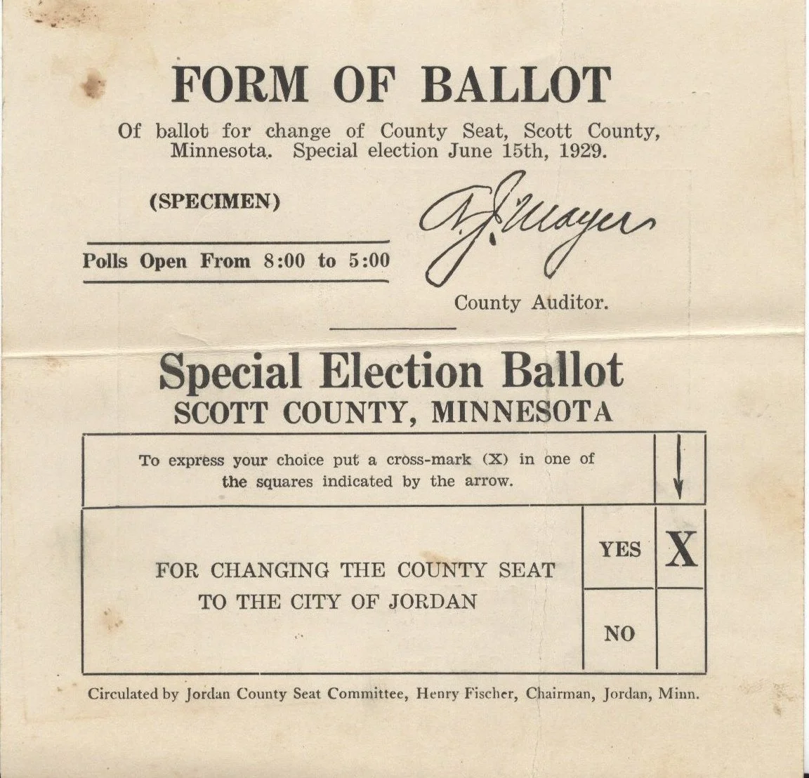 “Hey, That’s My (County) Seat”: The Battle for the Heart of Scott ...