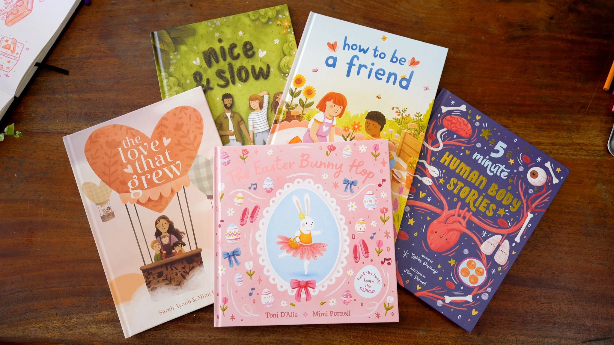 My Published Children's Picture Books — Mimimoo Illustration