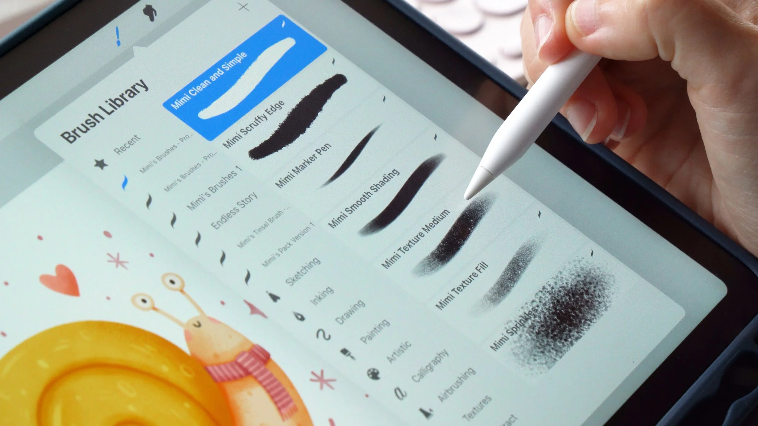 Mimimoo's DIGITAL BRUSH PACK | Texture Brushes for Procreate ...