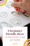 8 Beginner Drawing Ideas To Kickstart Your Art Habit — Mimimoo Illustration
