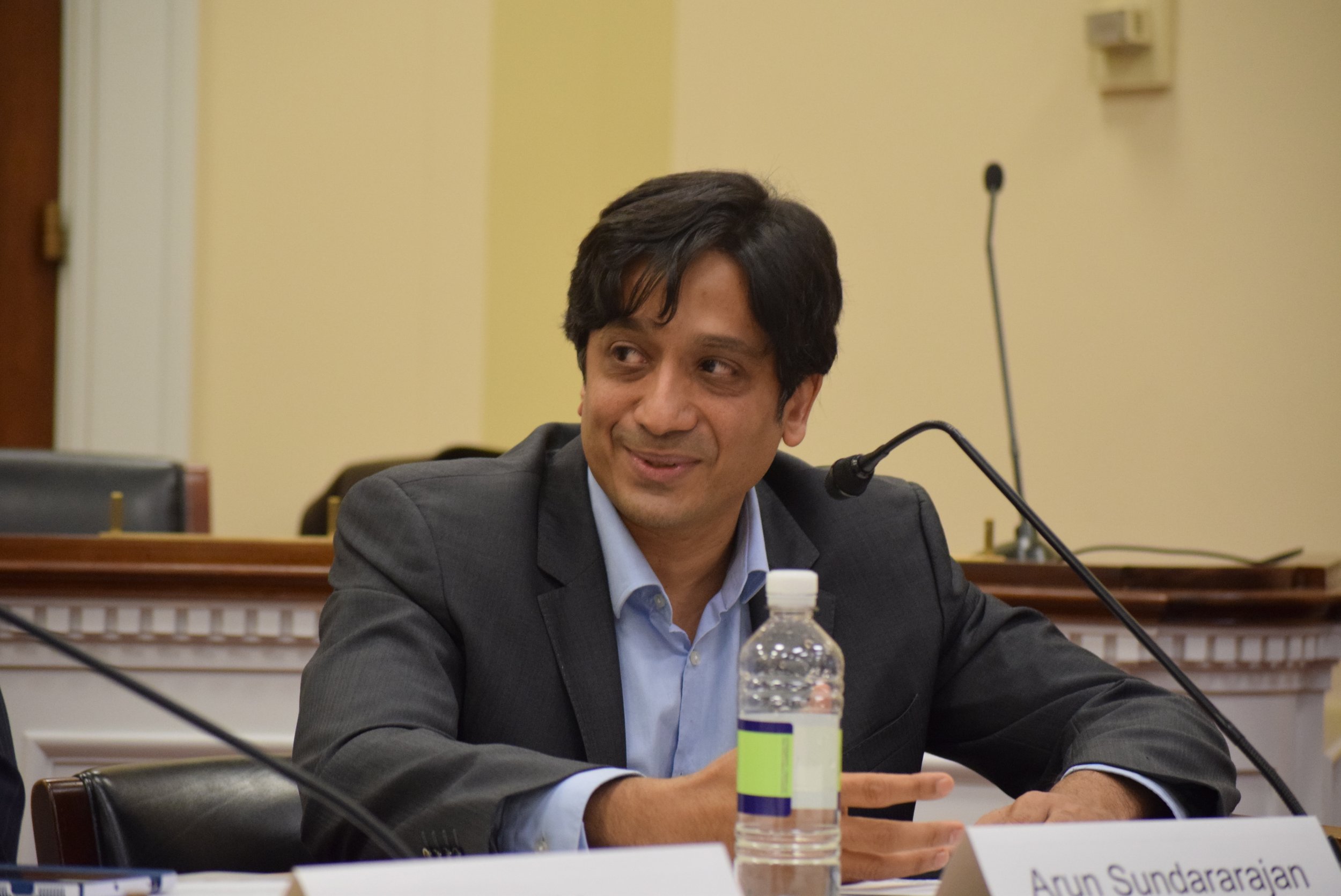 Arun Sundararajan — Junior Economic Club of New York City