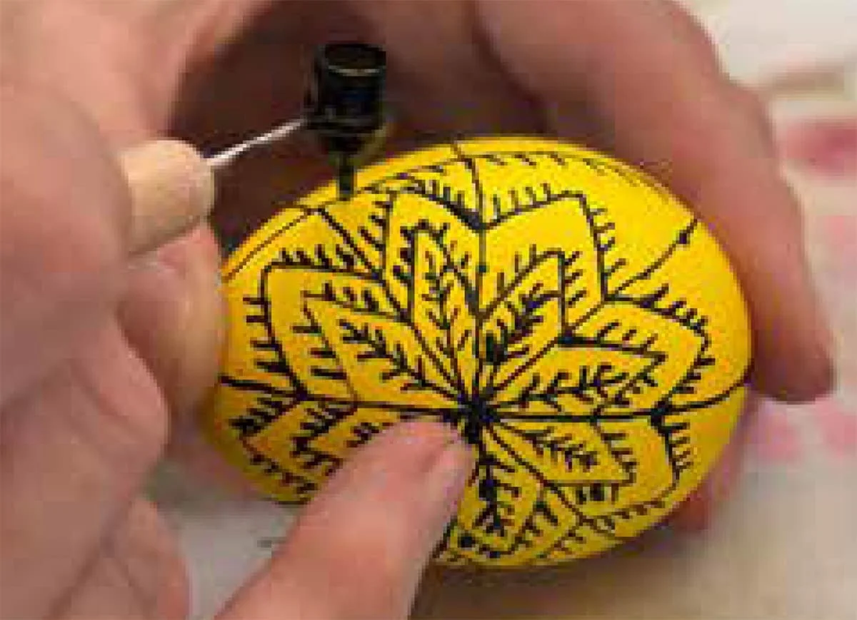 Luseland Library hosts Ukrainian Easter egg workshop — Your West Central Voice