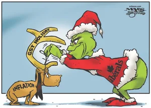 Editorial Cartoon: GST Holiday — Your West Central Voice