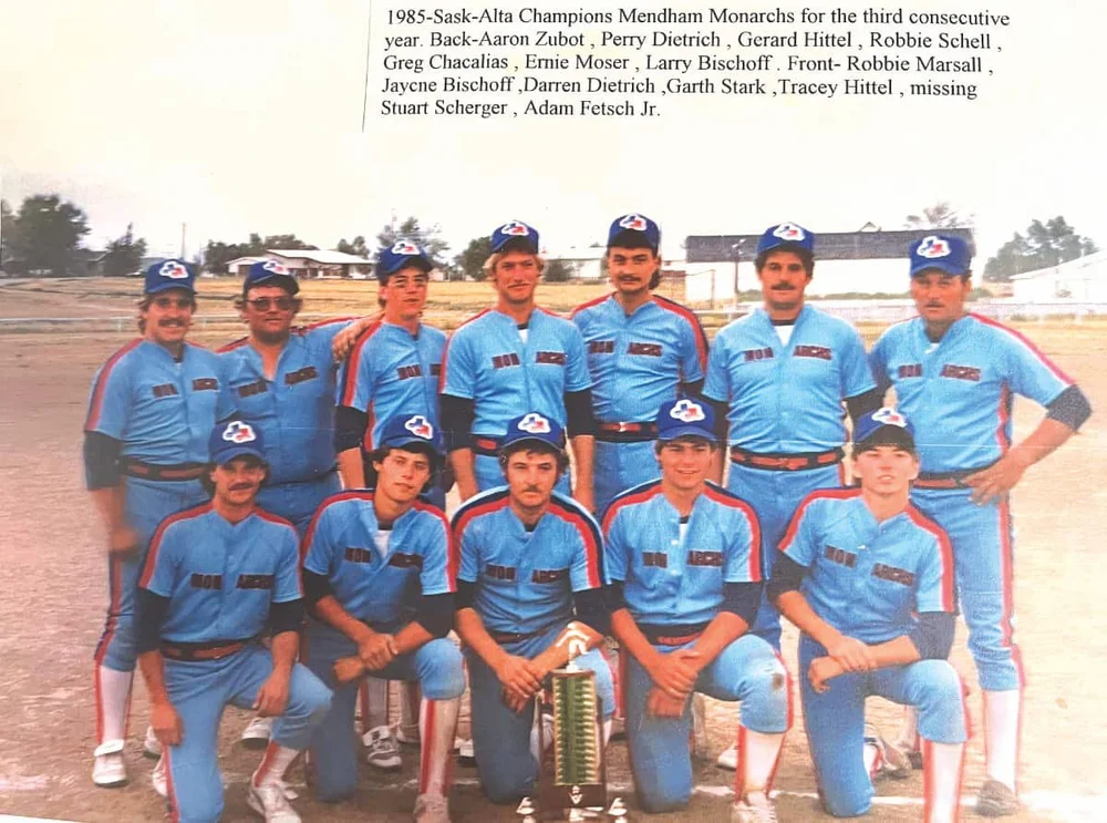 Sask-Alta Baseball League: Mendham Monarch legends honoured with Grant ...