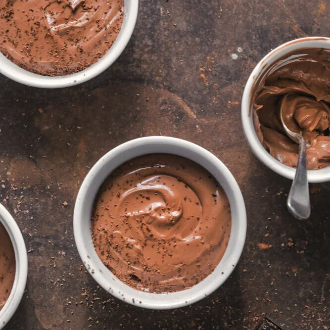 Vegan Chocolate Peanut Butter Pots — Mortician in the Kitchen
