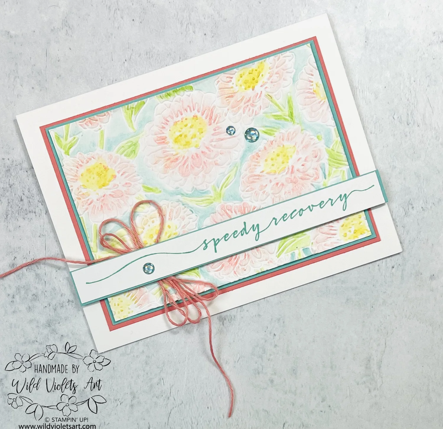 Sweetly Scripted Stamp Set & Soft Pastels — WILD VIOLETS ART