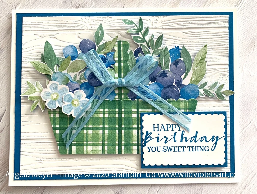 FREE Berry Blessings stamp set & Berry Delightful DSP paired with Sweet ...