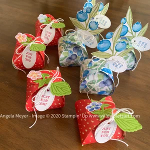 FREE Berry Blessings stamp set & Berry Delightful DSP paired with Sweet ...
