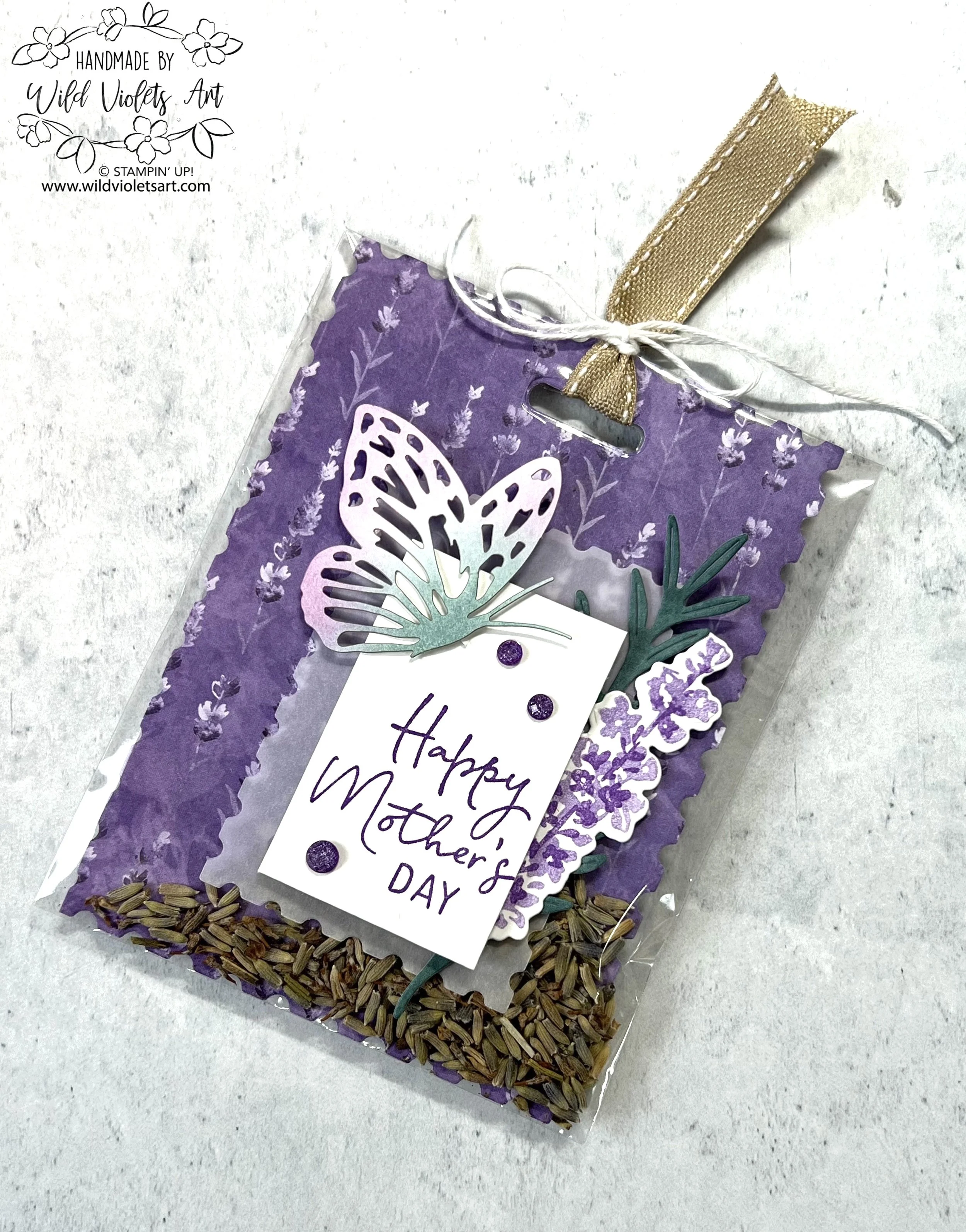 Perennial Lavender PDF Tutorial — WILD VIOLETS ART