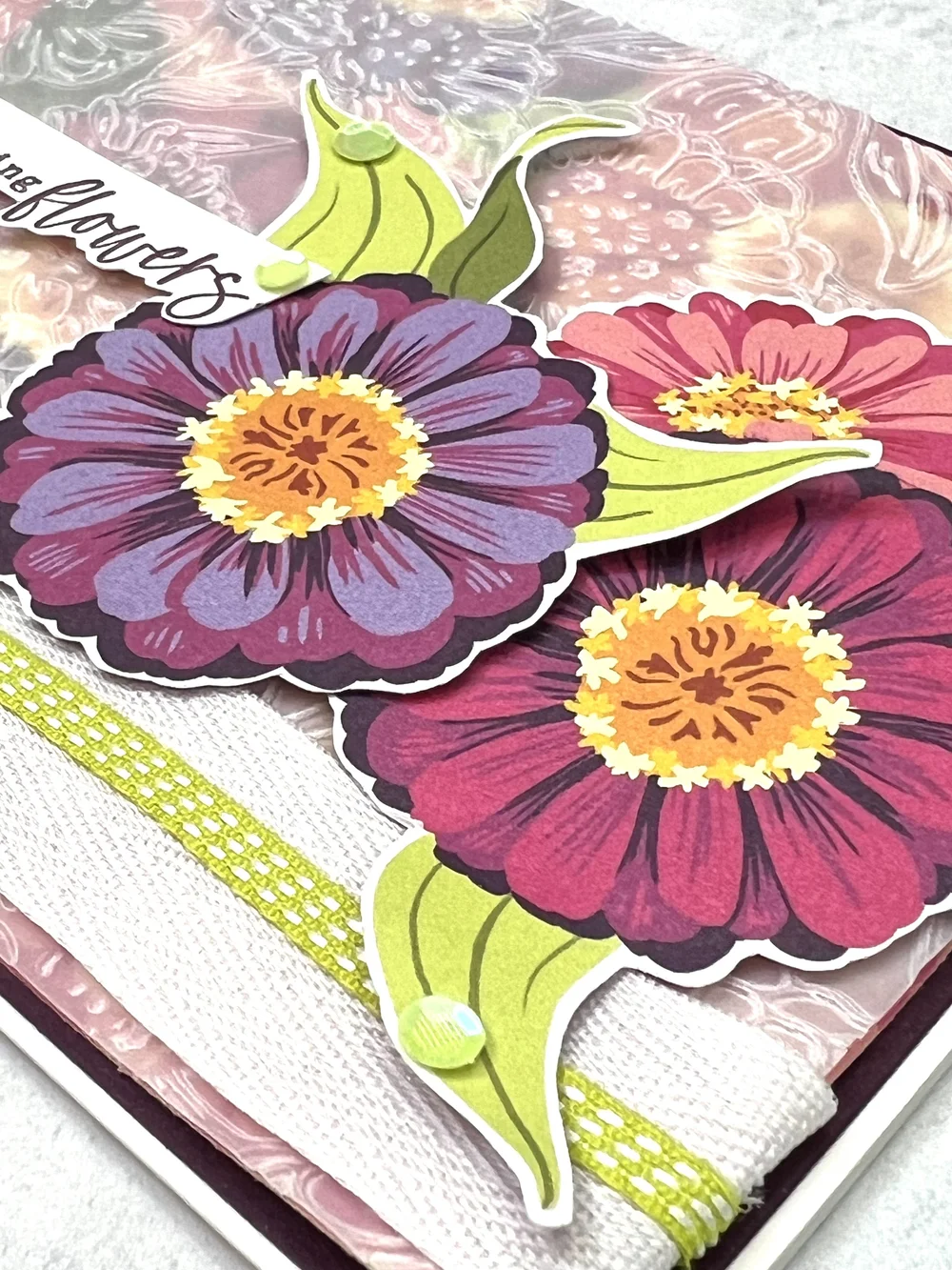 Flowering Zinnia Suite Collection — WILD VIOLETS ART