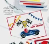 Racing By Stamp Set — WILD VIOLETS ART